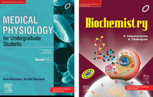 MBBS 1st Prof Satya Biochem + Khurana Physio: Buy MBBS 1st Prof Satya Biochem + Khurana Physio ...