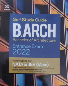 Self Study Guide B.arch Bachelor Of Architecture Entrance Exam 2022 Nata & Jee (Main): Buy Self ...