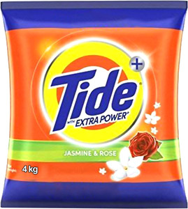 Tide Plus Extra Power 5kg Detergent Powder (Jasmine & Rose) Price in India - Buy Tide Plus Extra ...