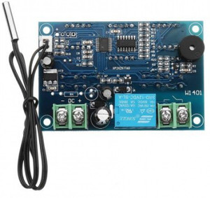 TRUSTECH XH-W1401 12V DC Digital Thermostat Temperature Controller With NTC Sensor & LED Display ...