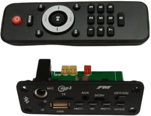UNISHOPPE Bluetooth FM , with MIC INPUT ,USB ,AUX ,MP3 Stereo Audio Player Decoder Module Kit ...