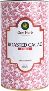 one herb Roasted Cacao Shells 200g, Rich in Vitamin A and C, Low in Calorie, Fibre Rich, Full of ...
