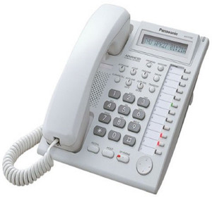Panasonic KX-T7730 Corded Phone (White) for PABX lines only Corded Landline Phone Price in India ...