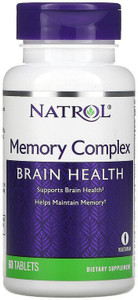 Natrol Memory Complex, Brain Health, 60 Tablets Price in India - Buy Natrol Memory Complex ...