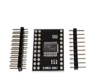 xcluma MCU-2317 MCP23017 I2C Serial Interface 16 Bit I/O Extender Serial Module Electronic ...