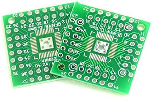 xcluma HTQFP QFN48 to DIP48 QFN44 0.5mm QFP48 QFP44 PQFP LQFP Adapter Board PCB Electronic ...