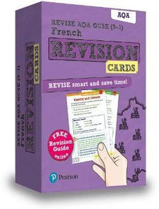 Pearson REVISE AQA GCSE French: Revision Cards incl. online revision ...