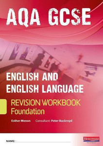 Pearson Revise GCSE AQA English/Language Workbook (Foundation) - for 2025, 2026 exams: Buy ...