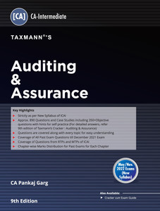 Taxmann's Auditing & Assurance – Covering the subject matter in a Tabular Format in Simple ...