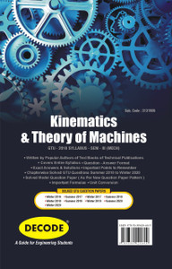 Decode Kinematics and Theory of Machine for GTU 18 Course (III - MECH. - 3131906): Buy Decode ...