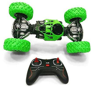 Toyvala Tantalizing 4-Wheel Drive Double-Sided 2.4Ghz RC Stunt Car Toy Vehicle For Kids ...