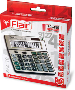Flipkart.com | FLAIR 134356 FC - 450 Basic Calculator - Basic