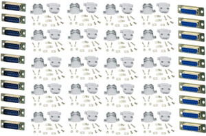 ERHIndia (10 Pair) DB15 Serial Connector RS232 15 Pin Power Supply Electronic Hobby Kit Price in ...