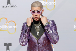 Bad Bunny Puerto Rican rapper Matte Finish Poster Paper Print ...