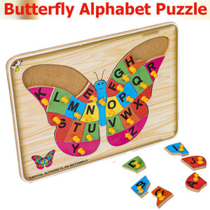 SHALAFI English Alphabet Kids Learning toy Jigsaw Puzzle Educational ...