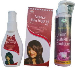 ZOIC MAHA BHRINGRAJ OIL AND ONION SHAMPOO CONDITIONER EACH 100 ML Hair Oil - Price in India, Buy ...