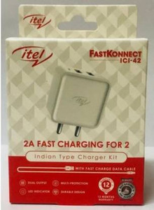 itel 5 W 2 A Wall Charger for Mobile with Detachable Cable - itel : Flipkart.com