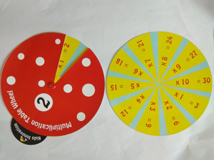 9 Lady Bug Multiplication Wheels 2 To 10 | Math Multiplication Wheel ...