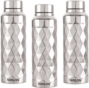 NIRLON Stainless Steel Frozen Water Bottle, 1000ml, Pack Of 3 1000 ml Bottle - Buy NIRLON ...