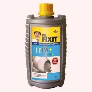 Pidilite Dr.Fixit 101 LW+ Integral Liquid WaterProofing Compound Pack Of 1 5 LTR Crack Filler ...