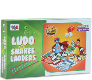 advit toys Ludo With Snakes & Ladders Party & Fun Board Game - Ludo With Snakes & Ladders . Buy ...