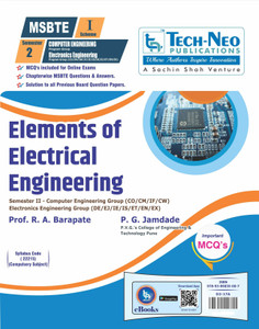 Elements Of Electrical Engineering For MSBTE I Scheme Includes Typical MCQ's ( Semester 2 ...