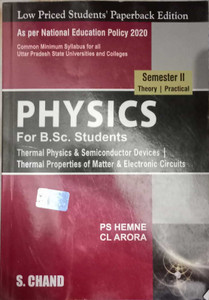 Physics for B.Sc. Students Semester II [LPSPE]: Buy Physics for B.Sc. Students Semester II ...