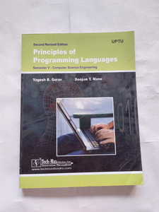 Principles Of Programming Languages by Yogesh B. Gurav, Deepak T. Mane: Buy Principles Of ...