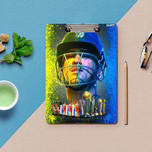 Flipkart.com | BPDESIGNSOLUTION Ms Dhoni digital Reprint Clipboard Exam Pad (14x9.5 Inches ...