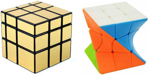 GREST High St Magic P Cubes 2 Pieces - High St Magic P Cubes 2 Pieces . Buy 3x3x3 Golden Mirror ...
