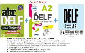 ABC Delf A2+Le Delf A2 100% Reussite+Delf A2 Scolaire Et Junior A2 (Cle+Didier+Hachette): Buy ...