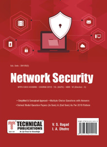 Network Security for SPPU 19 Course (TE - SEM VI - E&Tc. - 304195) - ELECTIVE II: Buy Network ...