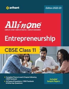CBSE All In One Entrepreneurship Class 11 2022-23 Edition: Buy CBSE All ...
