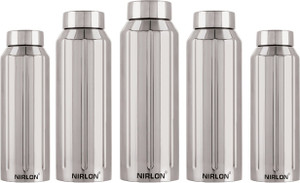 NIRLON Stainless Steel Freezer Water Bottle, Set Of 5, 1000Ml 1000 ml Bottle - Buy NIRLON ...