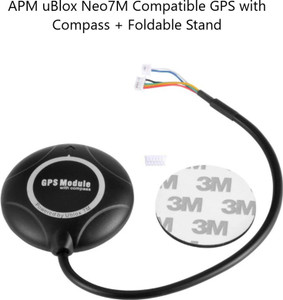 SunRobotics APM uBlox Neo7M Compatible GPS with Compass + Foldable Stand Electronic Components ...