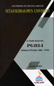 NSOU A Guide BOOK ON- PGHI- 1 (History Of India 1526-1757): Buy NSOU A Guide BOOK ON- PGHI- 1 ...