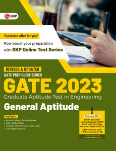 GATE 2023 : General Aptitude - Guide by GKP: Buy GATE 2023 : General Aptitude - Guide by GKP by ...