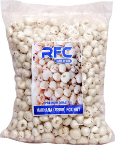 RFC Phool Makhana/Fox Nut Puffed Kernels Premium Quality (1kg) Fox Nut Price in India - Buy RFC ...