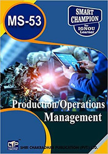 IGNOU MS 53 Solved Guess Papers Pdf From IGNOU Study Material/Books Production/Operations ...