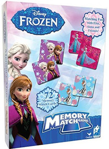 FROZEN Disney Memory Match Styles Will Vary Party & Fun Board Game - Disney Memory Match Styles ...