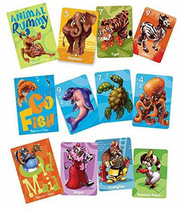 MELISSA & DOUG Classic Card Games Set - Old Maid, Go Fish, Rummy ...