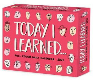 Today I Learned (Til) 2023 Box Calendar: Buy Today I Learned (Til) 2023 Box Calendar by Willow ...