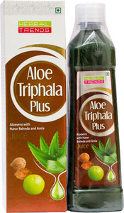Herbal Trends Aloe Triphala Aloevera Juice for Weight Control, Constipation Relief (750 ml ...