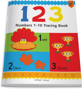 Preschool Activity Book 123 - Numbers 1-10 Tracing Book for Kids - By ...