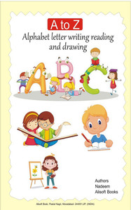 A to Z Alphabet Book with reading writing Drawing For Kids - A to Z ...