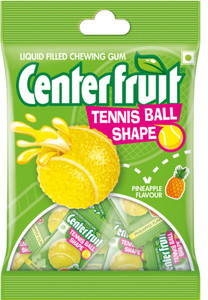 Center Fruit Tennis Ball Shape Pineapple Chewing Gum Price in India - Buy Center Fruit Tennis ...