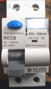 Polycab RCCB 40 AMP X2 POLE -100 MA (rccb 40/2/100ma) MCB Price in India - Buy Polycab RCCB 40 ...