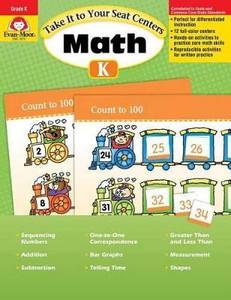 Take It to Your Seat: Math Centers, Kindergarten Teacher Resource: Buy ...