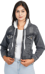 Zara Angel Full Sleeve Washed Women Denim Jacket - Buy Zara Angel Full Sleeve Washed Women Denim ...