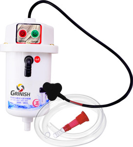 Grinish 1 L Instant Water Geyser (HotFlow, White) Price in India - Buy Grinish 1 L Instant Water ...